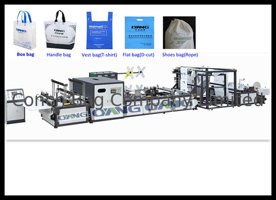 auto eco PP non woven bag making machine , fabric bag machinery