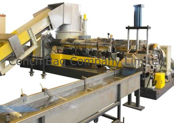 Recycled plastic granules manufacturing machine for pp non woven fabric