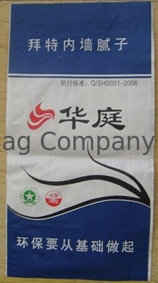 Custom High Density Polyethylene Bag / HDPE Woven Sacks With Offset Printing 50kg