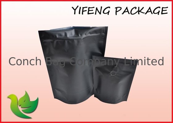 Custom Printed Aluminum Foil Reclosable Bag With Zipper Oxygen Resistance