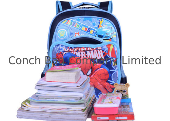 Three dimensional Children School Bags backpacks with adjustable shoulder belt