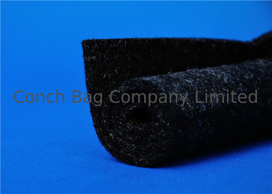 Black Anti Static 3mm Non Woven Needle Punch Felt Thcik Felt Fabric