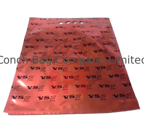 3 Layer Laminated Custom Printed Shopping Bags With Finger Hole