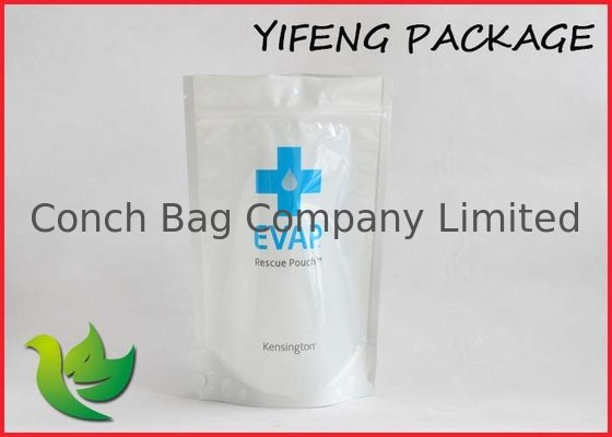 Bottom Gusset Stand Up Bag Zip Top Medical Health Food Packaging