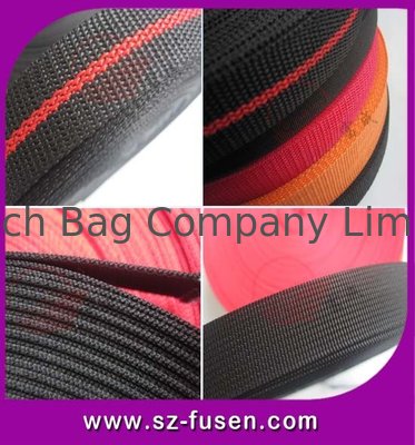 Jacquard Nylon Webbing Straps With Handle For Channel Bags And Medical