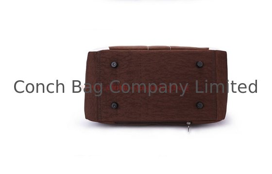 Dirty - resistance portable brown cloth travel single shoulder bags for sports