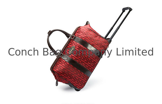 Large main compartment cloth travel bags with logo printing