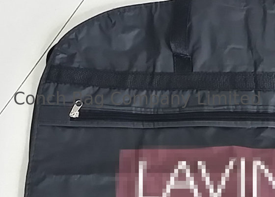 Mens Hanging Garment Bags With Pockets / Cloth Garment Bags with Zipper