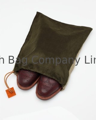 Eco Durable travel gym Cloth Shoe Bag with drawstring / Silk screen Logo
