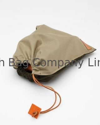 Eco Durable travel gym Cloth Shoe Bag with drawstring / Silk screen Logo