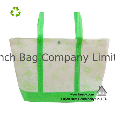 Full Printing Lovely Shopping PP Non Woven Bag