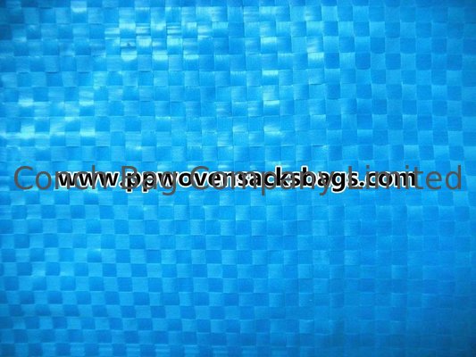 Durable Blue PP Woven Bags for Packing Chemicals / Industrial Polypropylene Sacks