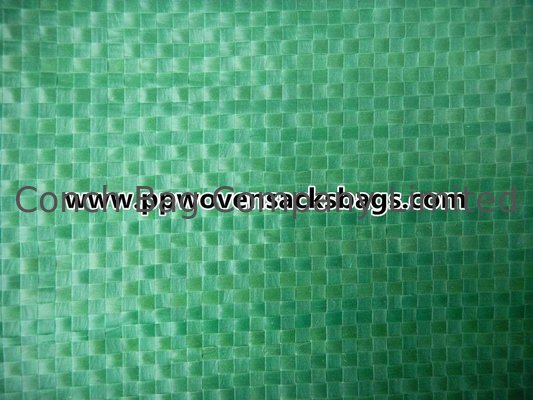 Biodegradable Green PP Woven Bags for Packing Limestone / Industrial PP Sacks