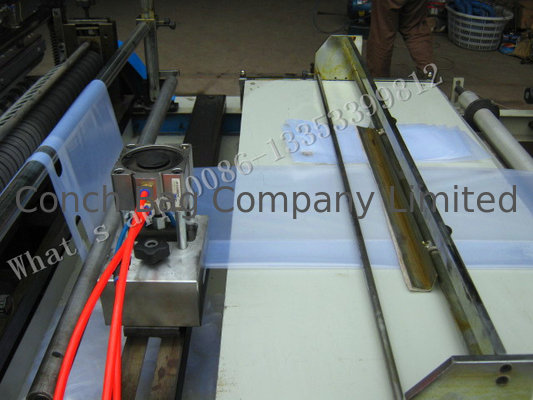 Disposable Soft Loop Handle Plastic Bag Making Machine for HDPE / LDPE