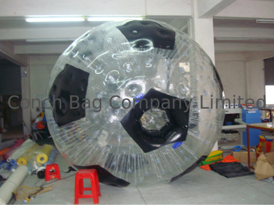 Clear PVC / TPU Inflatable Walking Human Hamste Ball for Fun