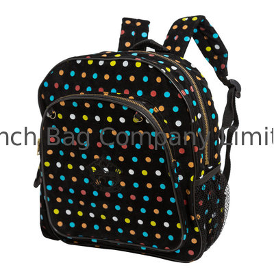 Kids School Backpack with Stripe DOT Printing