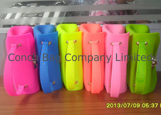 Fashion Silicone Coin Purse , Silicone Cosmetic Bag