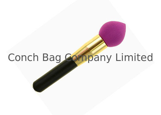 Ladies Pro Powder Puff Makeup Blending Sponge Brush For Liquid Foundation