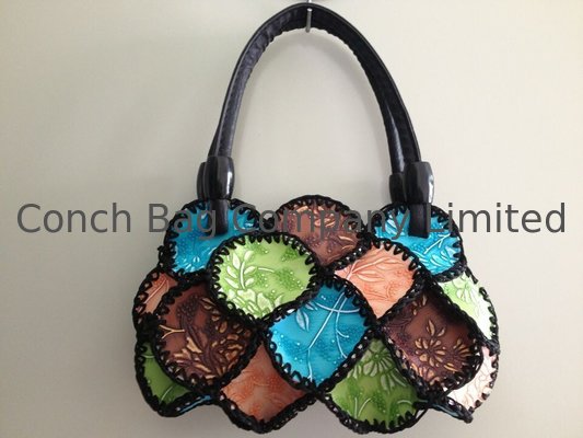 Crochet shoulder bag,purse bag,lady cosmetics bag,hand carry bag
