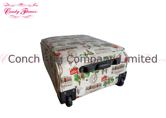 Two Wheel luggage with single arm and 2 unidirectional wheels