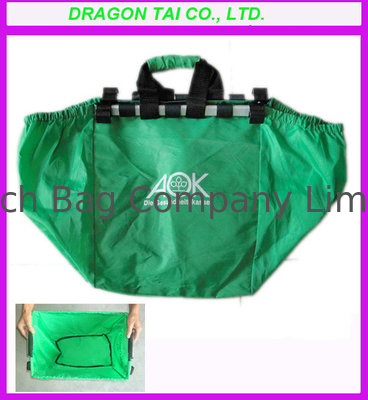 Supermarket shopping trolley bag, shopping trolley bag