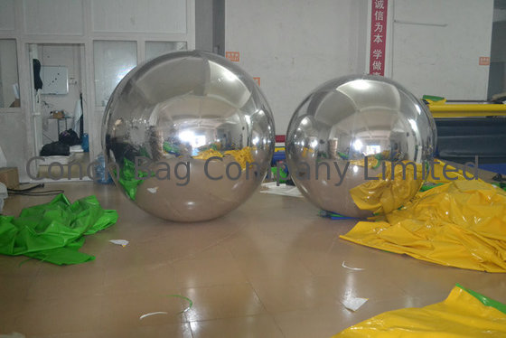 Large Backpack Inflatable Advertising Balloons Ornaments for Party , Mirror