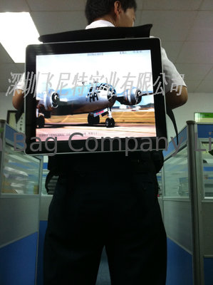 TFT 15 Inch Lcd Backpack Advertising Screen Video Display Digital Advertising Media