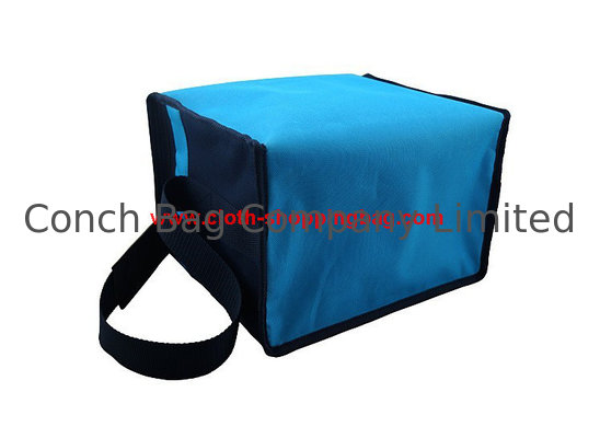 300D customized blue built lunch ice bag for hiking 4200ml