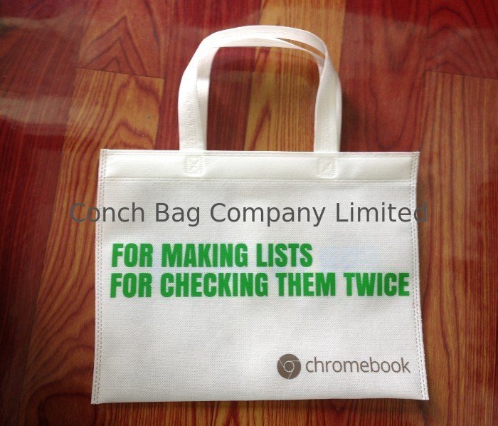 80gsm Non Woven Cloth Shopping Bags with Silk Screen Printing