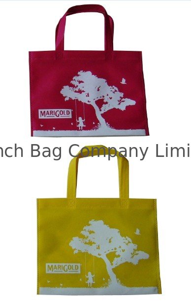 80gsm Advertisement Non Woven Shopping Bag , Eco Non-Woven Bags