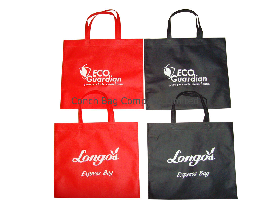 80gsm Non Woven Cloth Shopping Bags with Silk Screen Printing