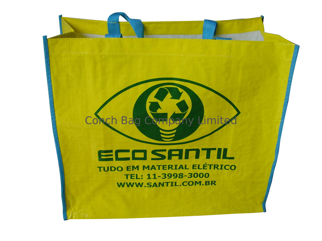 Eco Friendly Green Polypropylene Woven Bag