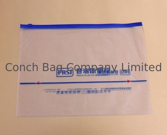 Eco Friendly Document Clear PVC Bags with CMYK Printing , ISO9001