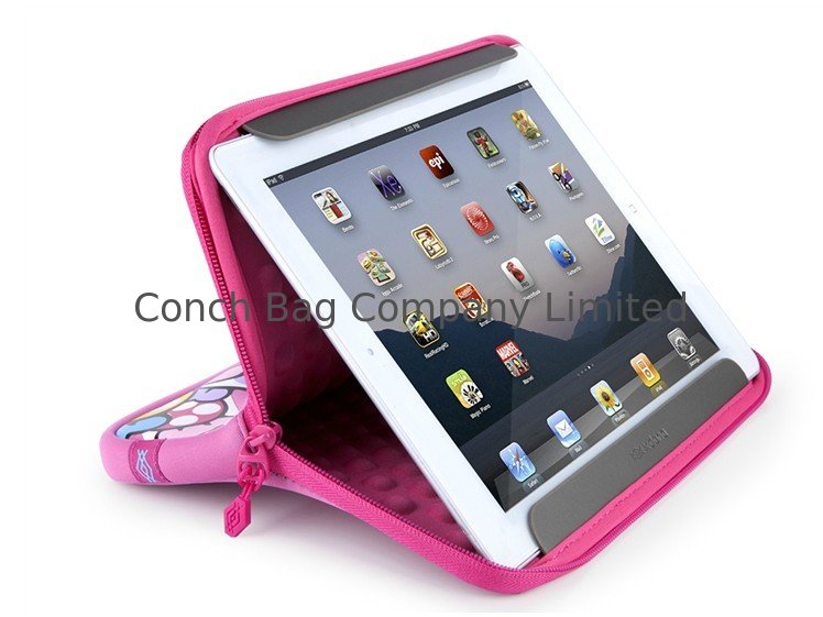 Customized Velvet Tablet PC Pouch / Flannel Tablet Sleeve Case