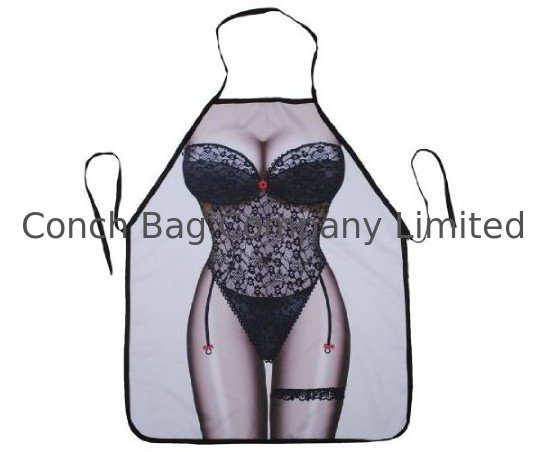 OEM Art Design Non Woven Kitchen Apron for Cooking & Gardening