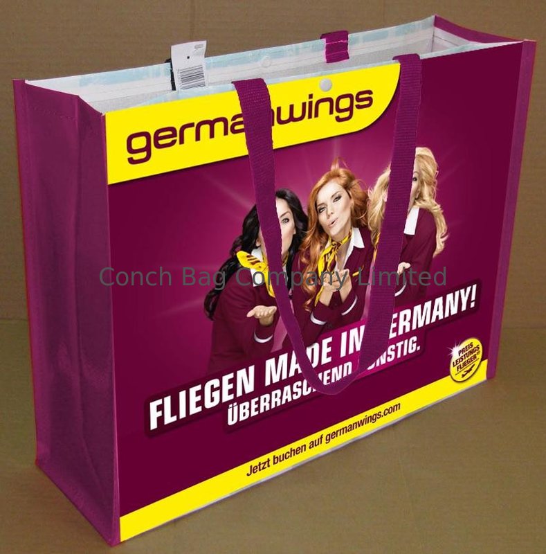 Durable Promotion Non Woven Laminated Bags with 80gsm Non Woven Fabric