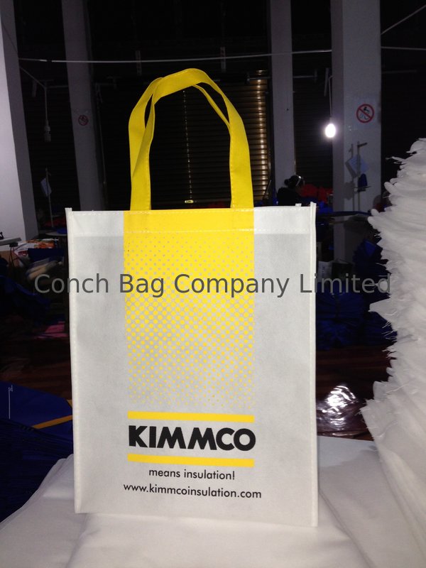 80gsm Non Woven Shopping Bag With Full Color Printing For Supermarket