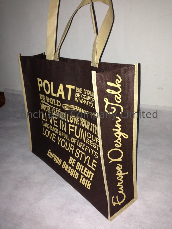 Silk Printing Non Woven Fabric Bags 100gsm For Promotional Gift
