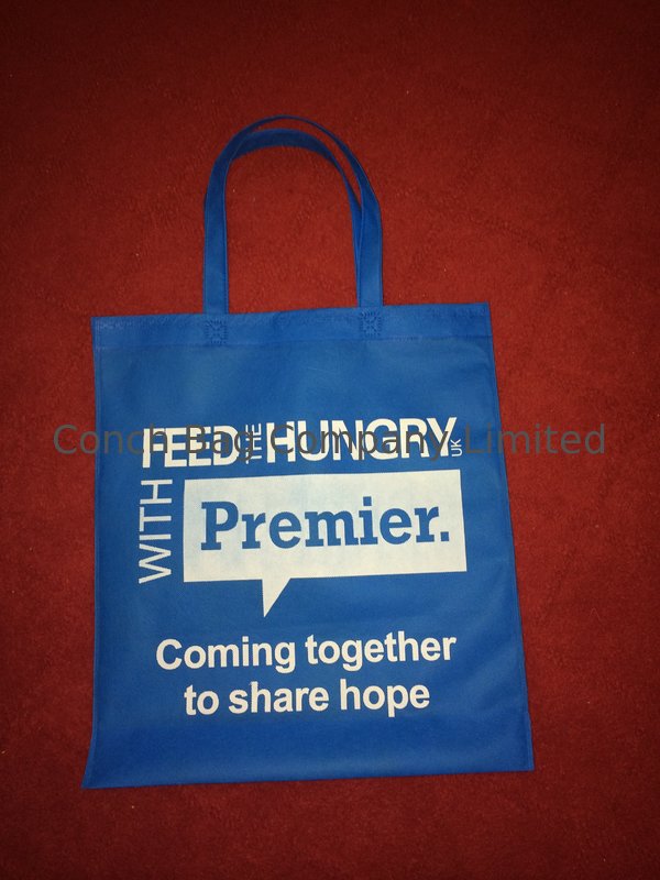 Custom 90gsm Non Woven Fabric Bags , Non-woven Shopping Handbag