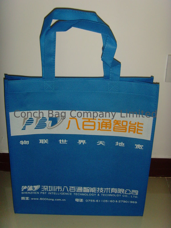 Environmental Friendly Non Woven Fabric Bags 100gsm Silk Screen Printing