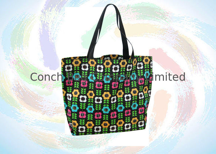 Reusable Spunbond Printed PP Non Woven Bag For Exhibition , Environmental friendly