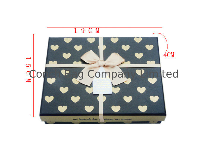 exquisite ecofriendly chocolate Recycled Cardboard Gift Boxes with insert