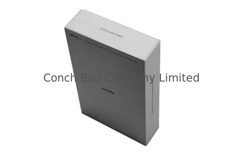 Electric Use Plain White Paper Cardboard Telescope Box Packaging Box