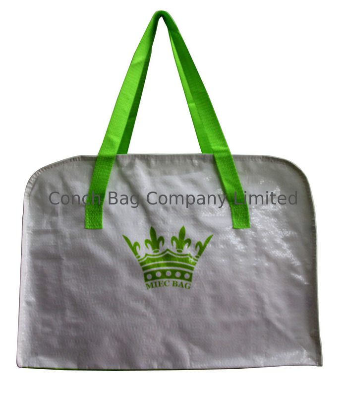 Canvas PP Woven Shopping Bags Tape Handle