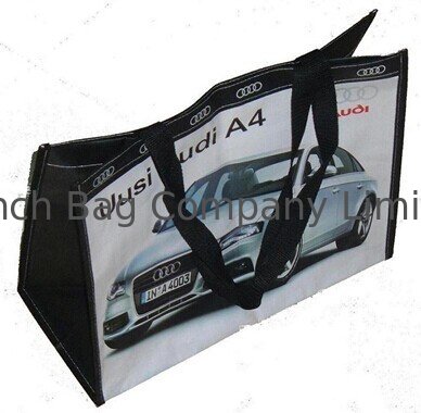 Customized Laminated plastic PP Woven Reusable Shopping Bag Recycled