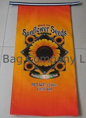Recyclable Flexible Plastic PP Woven Bag For Packing Cement , Fertilizer , Rice