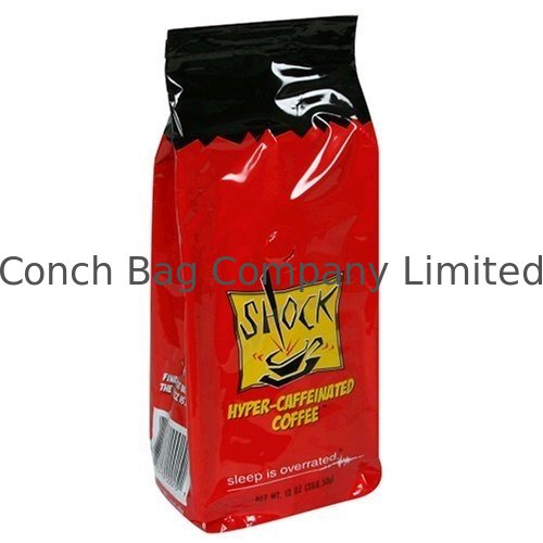 Low Density Polyethylene Bags PET / AL / PE 120MIC Coffee Plastic Packaging Pouch
