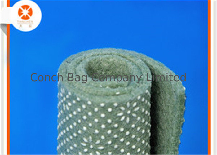 Anti Slip Dot Coated Non Woven Polyester Felt For Home , Hotel