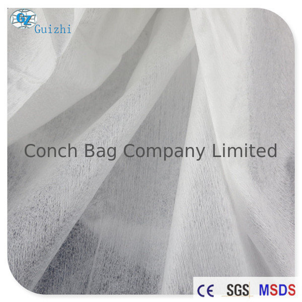 Imitation Silk spunlace nonwoven fabric manufacturer for Transparent mask raw material