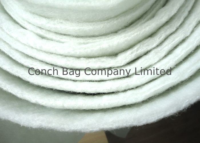 Non Woven Micron Filter Cloth Polyester Filter Media Anti Acid ISO